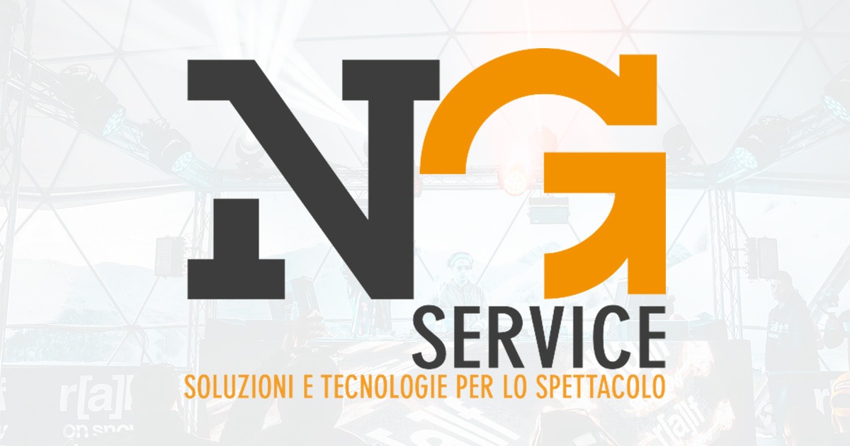 NG Service | Soluzioni e Tecnologie per lo spettacolo